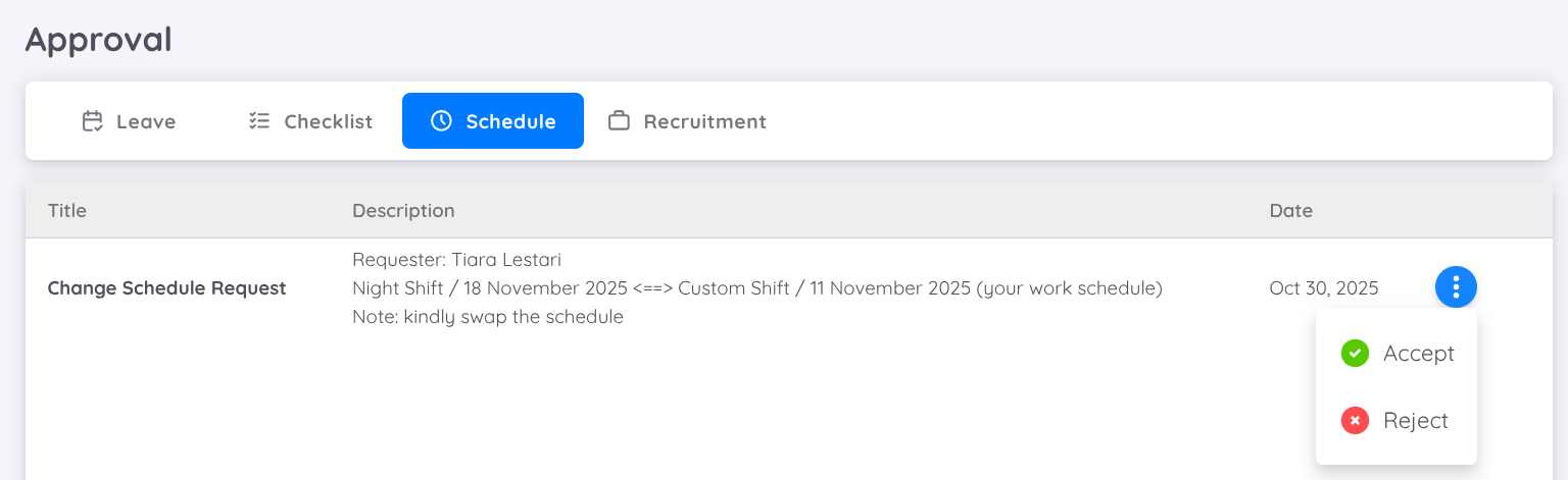 Schedule | Sentec EMS